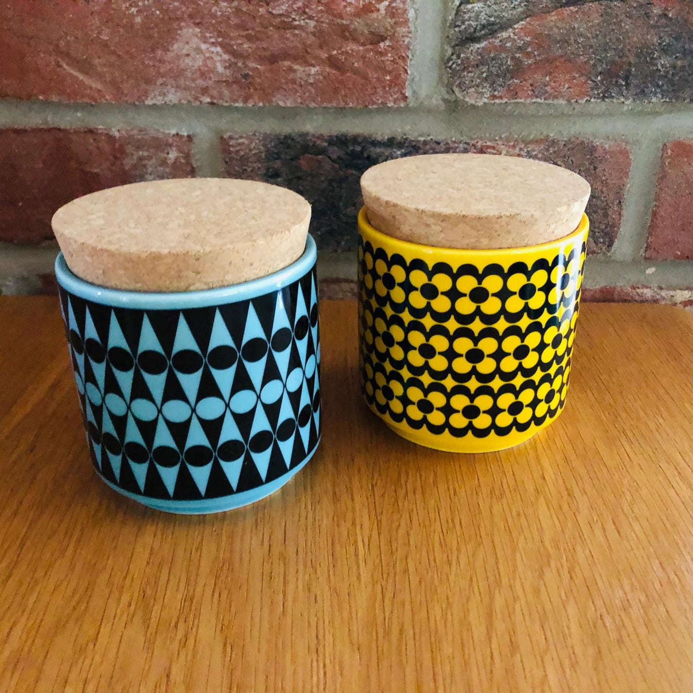 Magpie x Hornsea Backgammon Teal Mini Pot | ad&i