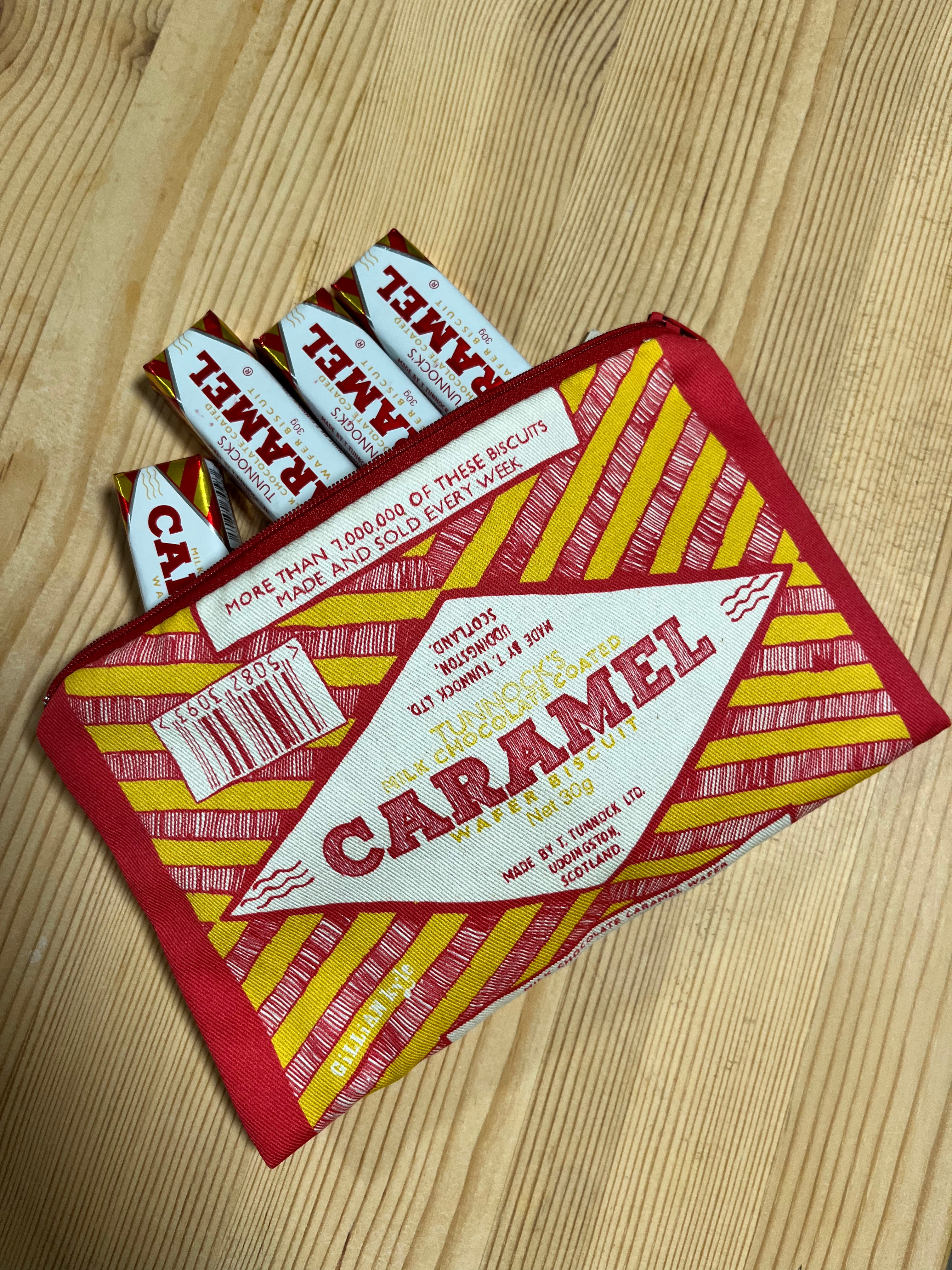 Tunnock's Caramel Wafer Wrapper Pouch |ad&i